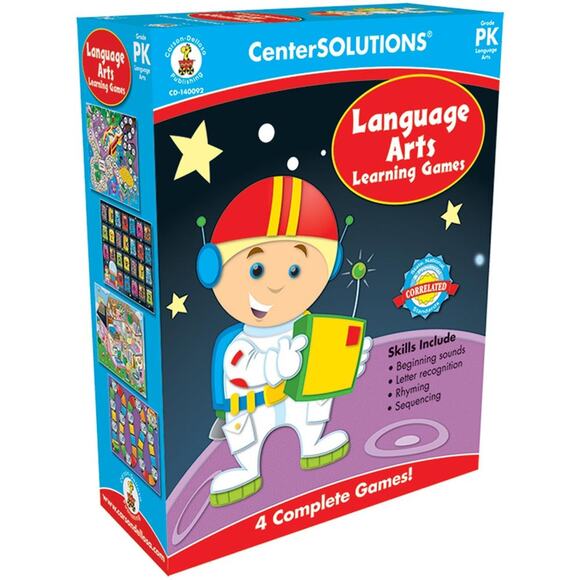 Center solutions | Other | Language Arts Learning Games Pk Pre Owned ...
